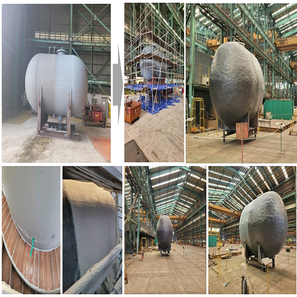 LNG Fuel Tank use HFC-blown Spray-Applied Rigid Polyurethane Foam for ...